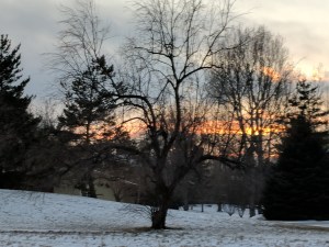 Winter Sunset – Hillbillysavant